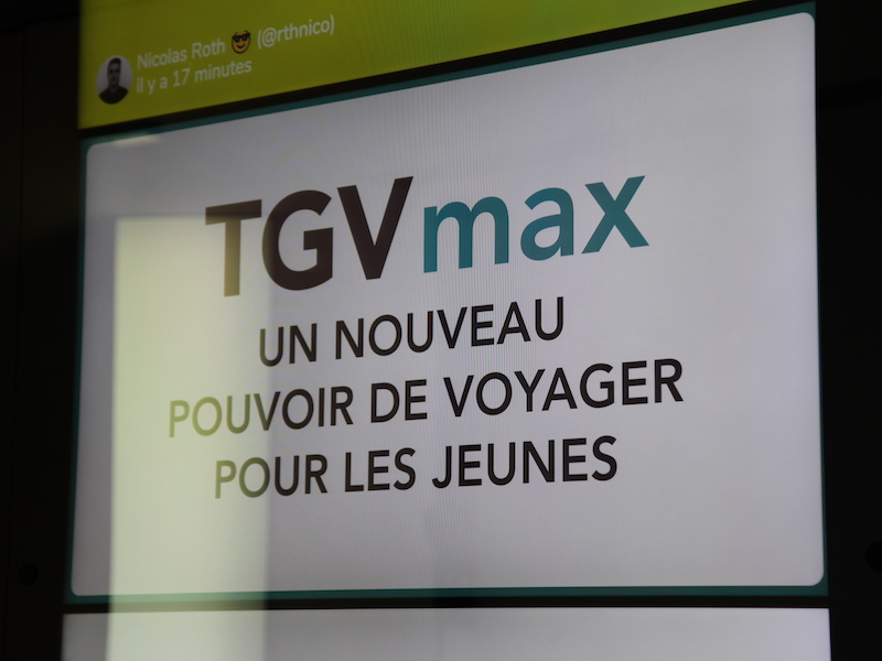 SNCF lance TGVmax, un abonnement à 79€/mois, 100% digital (vidéo)